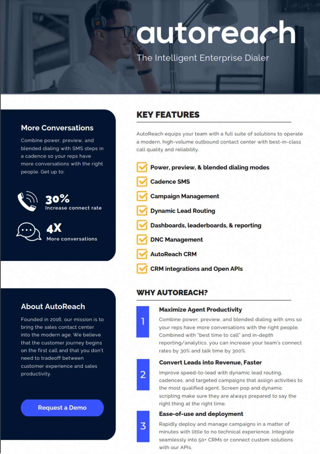 AutoReach - The Intelligent Outbound Dialer
