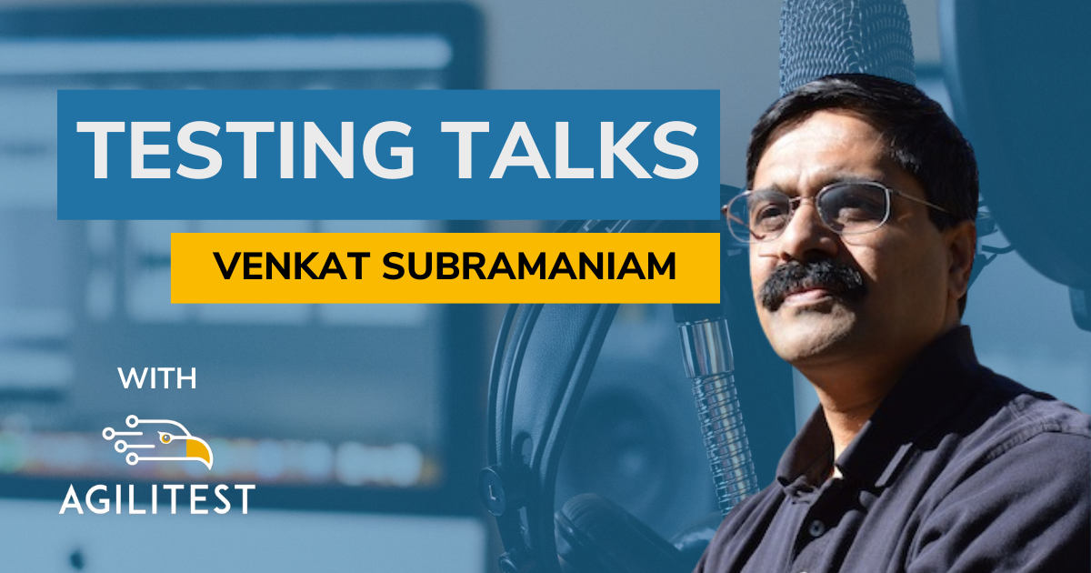 Testing Talks avec Venkat Subramaniam | Agilitest blog Testing Talks avec Venkat Subramaniam | Agilitest blog