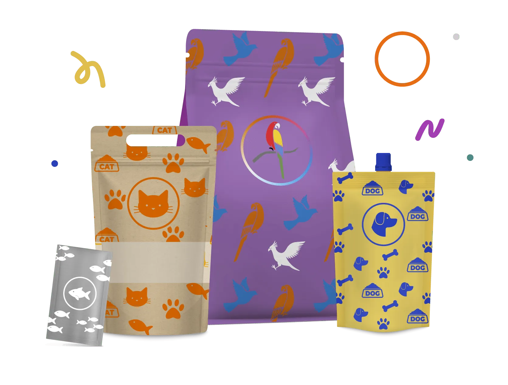 Custom Pet Food Packaging | SPS Pouches