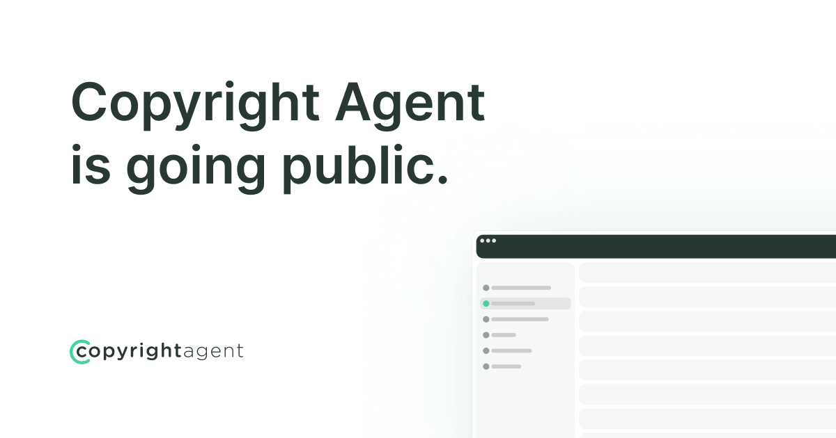 Investors — Copyright Agent — Originality, Always.