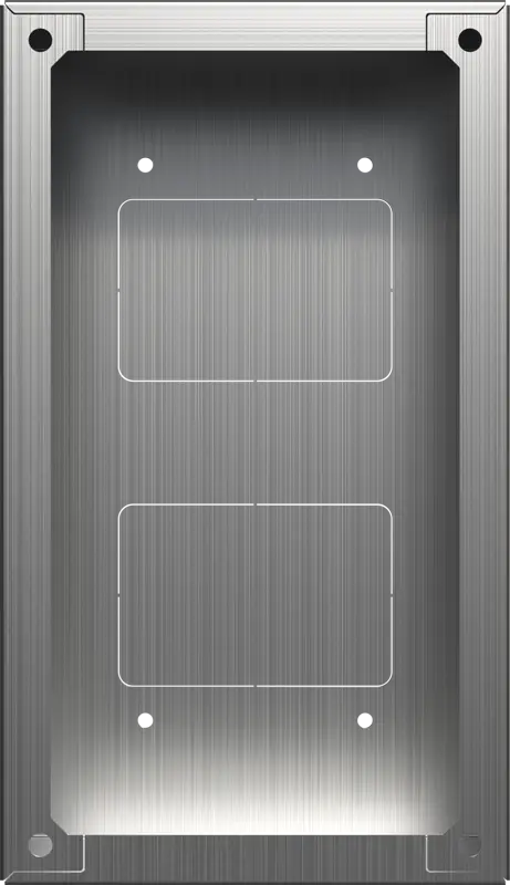 IP∙Intercom: Gehäuse Aufputzgehäuse (1. Generation, 2-fach)