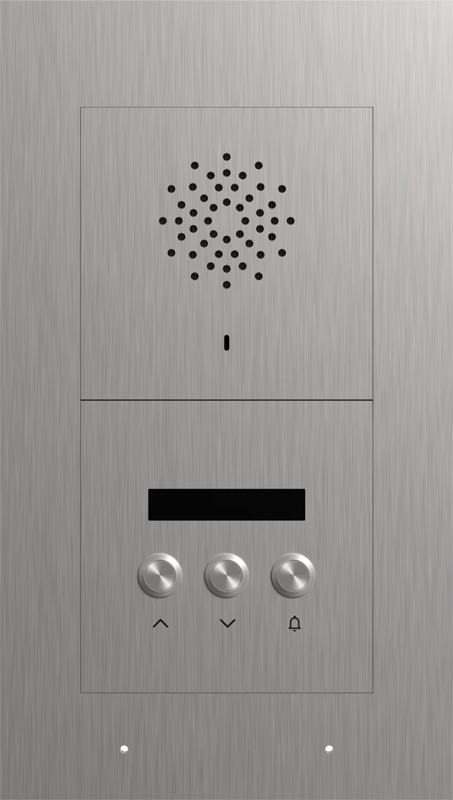 IP∙Intercom: Flex Sprechstelle (Steel, 2‑fach)