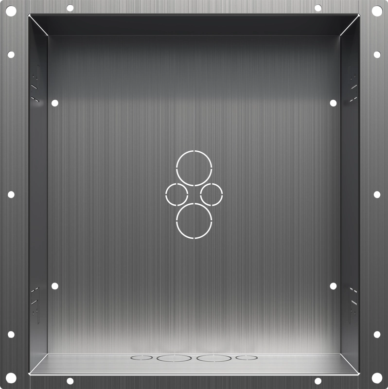 IP∙Intercom: Gehäuse Unterputzgehäuse (1. Generation, 2x2-fach)