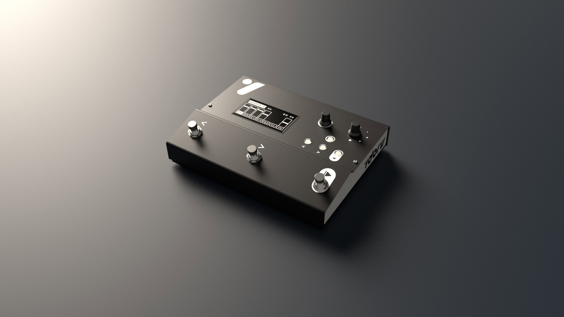 3d product rendering for Idoru P-1