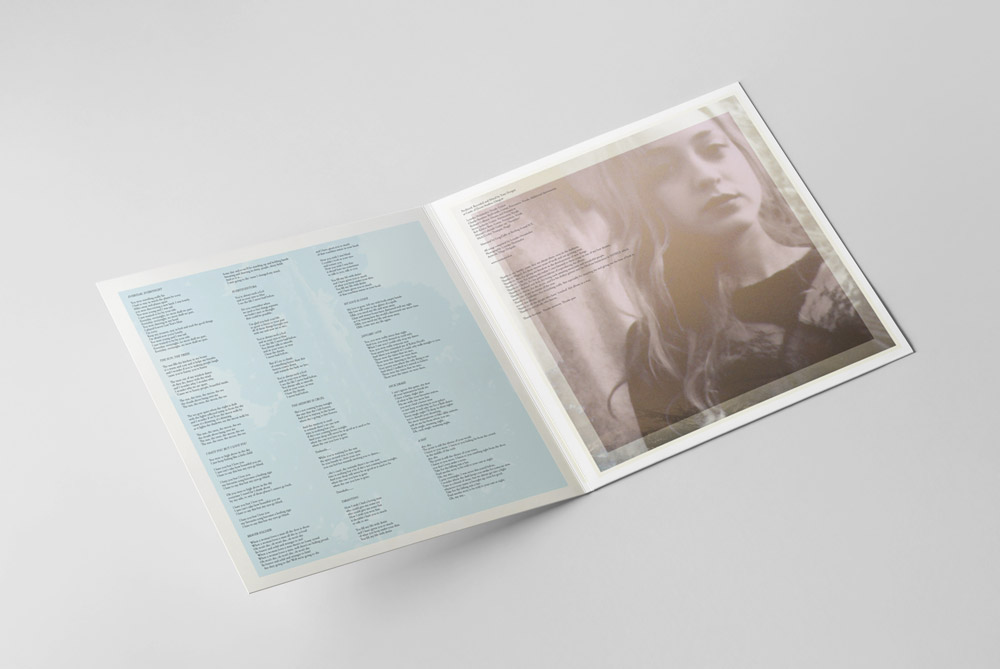 Album cover design for Russian Red