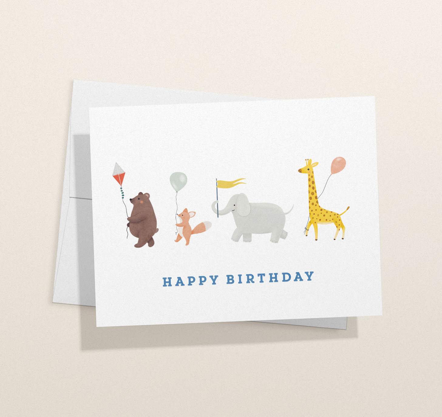 Birthday Parade Birthday Card