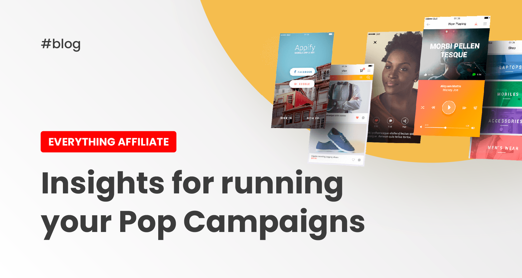 Insights for running your Pop Campaigns