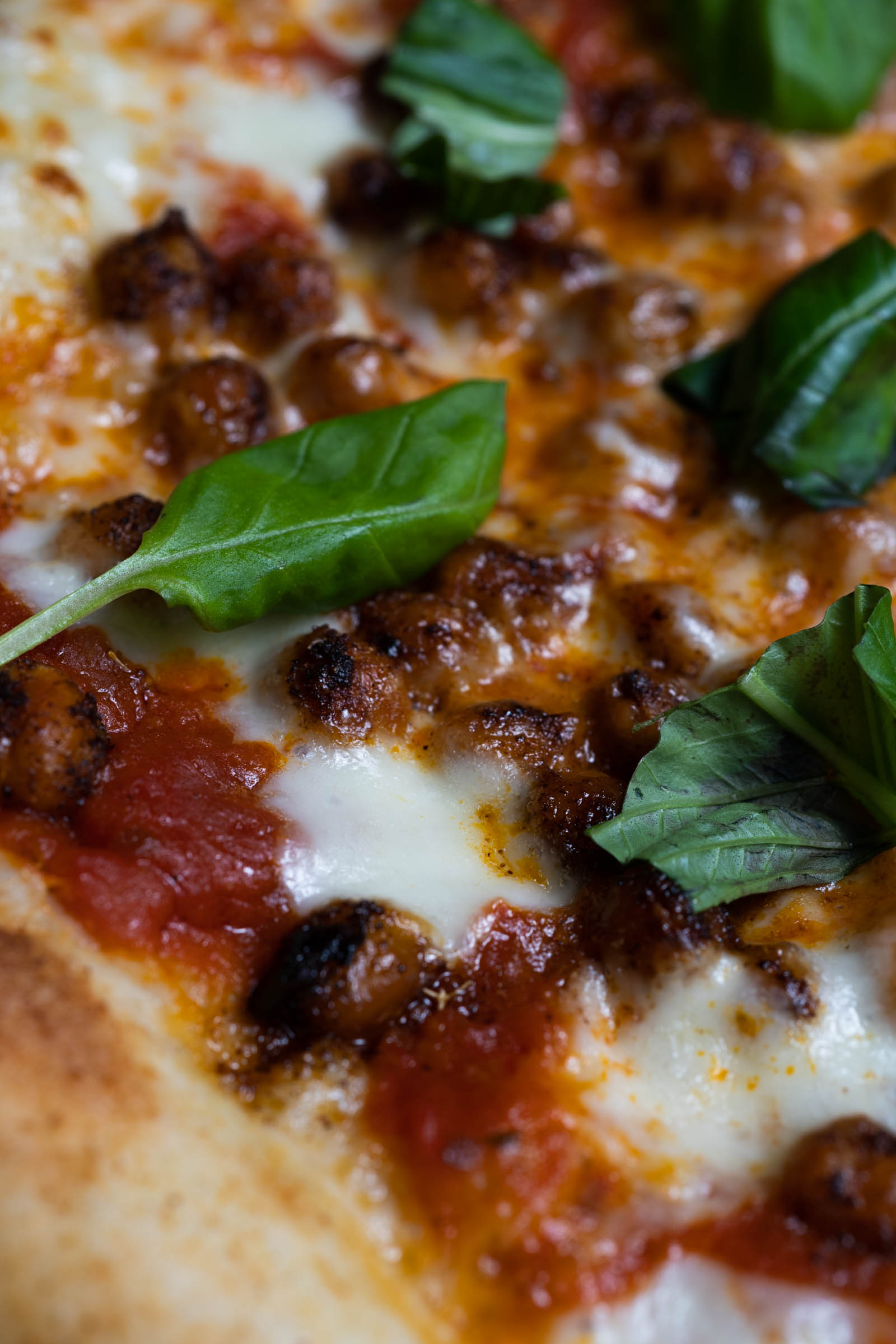 Roasted Chickpea Pizza