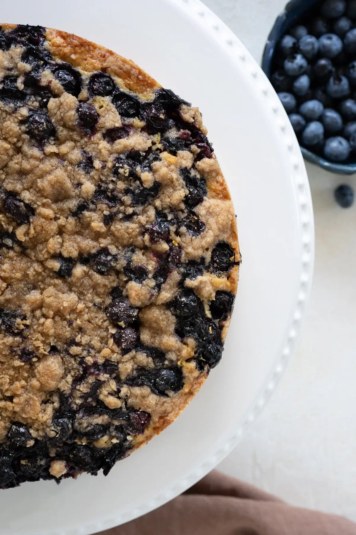 Classic Blueberry Buckle Cake