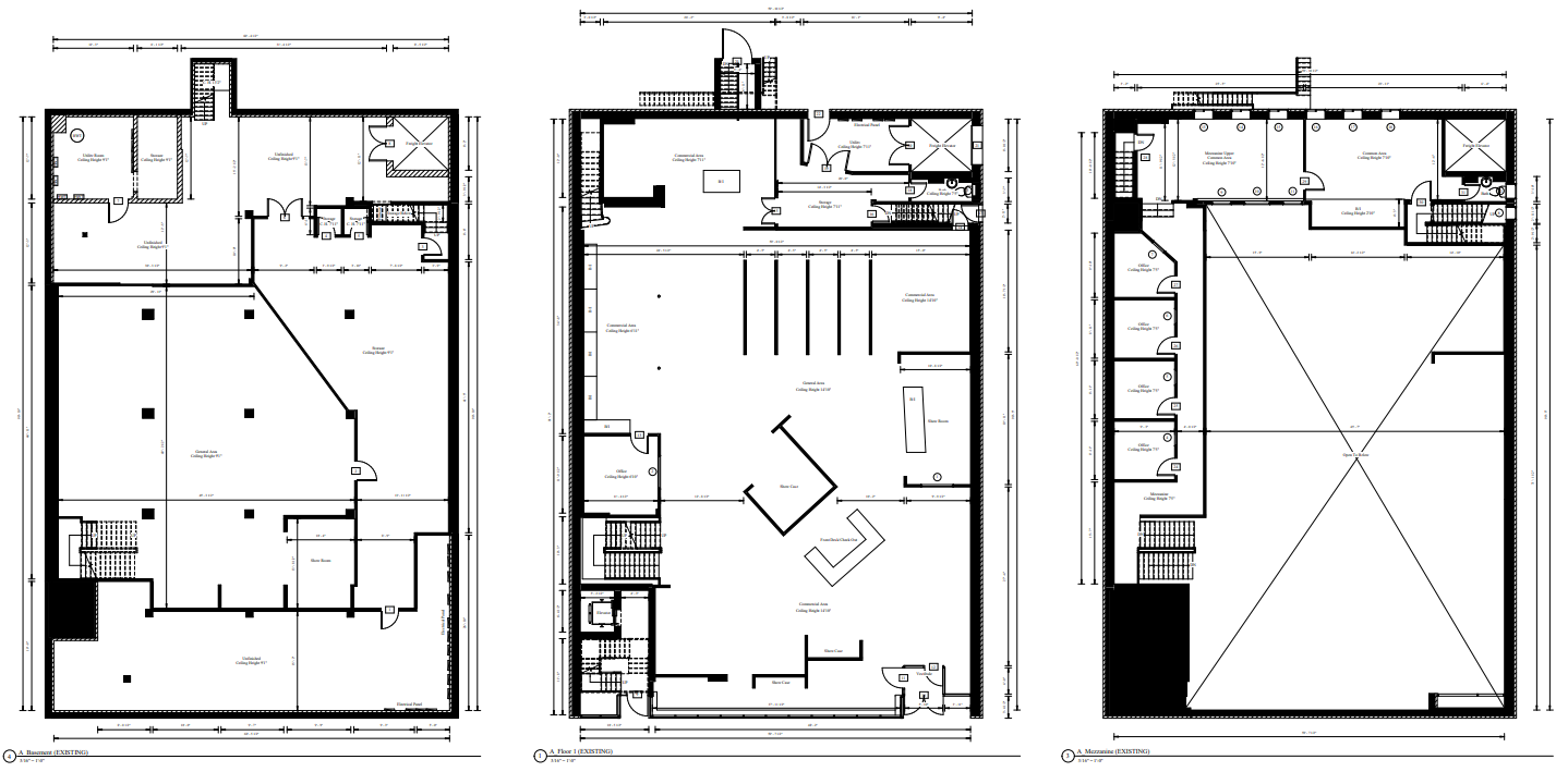 Commercial As Built Floor Plans | UNIQ Dimensions | Toronto - Montreal ...