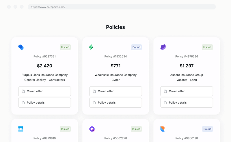 Pathpoint | Digital E&S insurance wholesaler