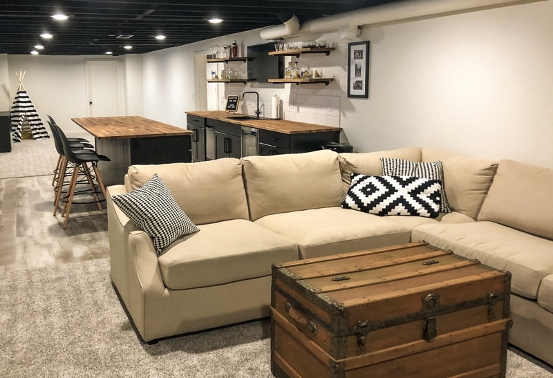 Gene + Dalena | A West Des Moines Basement Fit for a Winner Project ...