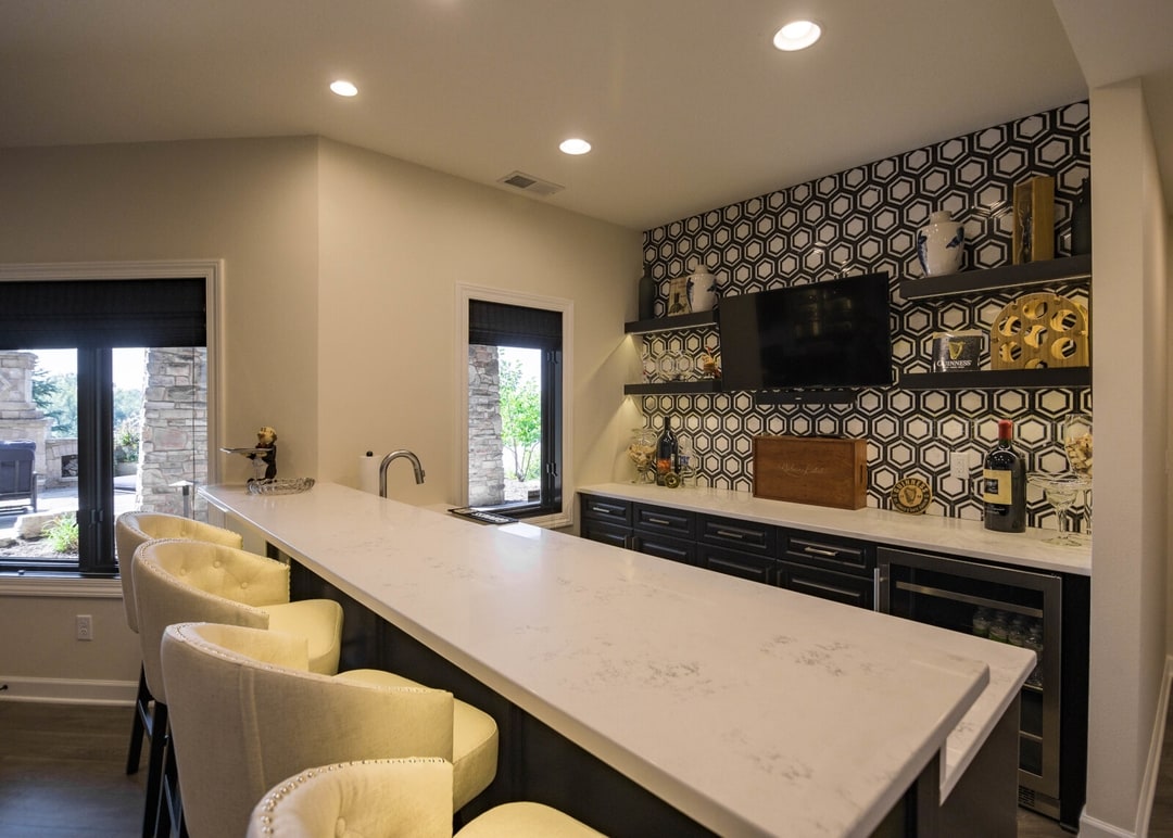 Gene + Dalena | A West Des Moines Basement Fit for a Winner Project ...