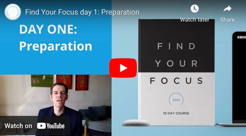 Find Your Focus book: master concentration in 10 days