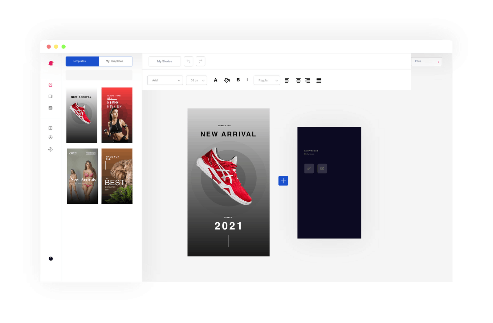 StorifyMe - Connect and Interact with Engaging Visual Stories