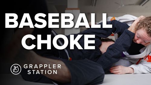Baseball Choke from Knee Shield | Grappler Station