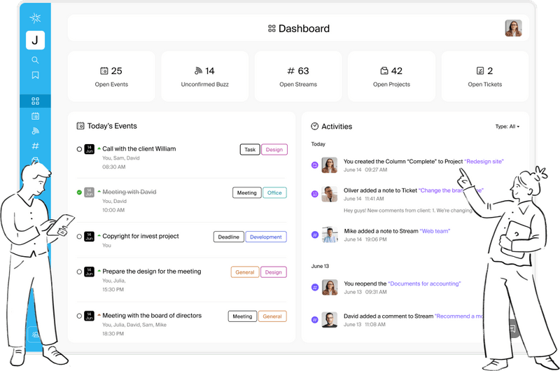 Ledger I All-in-one team collaboration tool