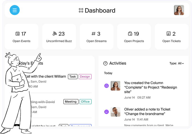Ledger I All-in-one team collaboration tool