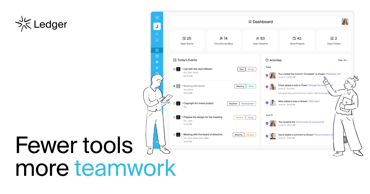 Ledger I All-in-one team collaboration tool