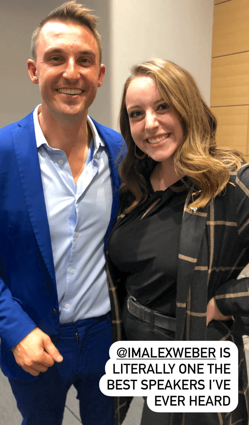 Alex Weber - Speaking