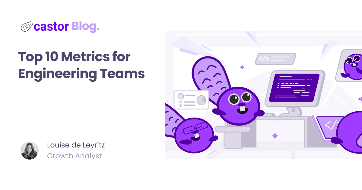 Top 10 Metrics for Engineering Teams - Castor Blog