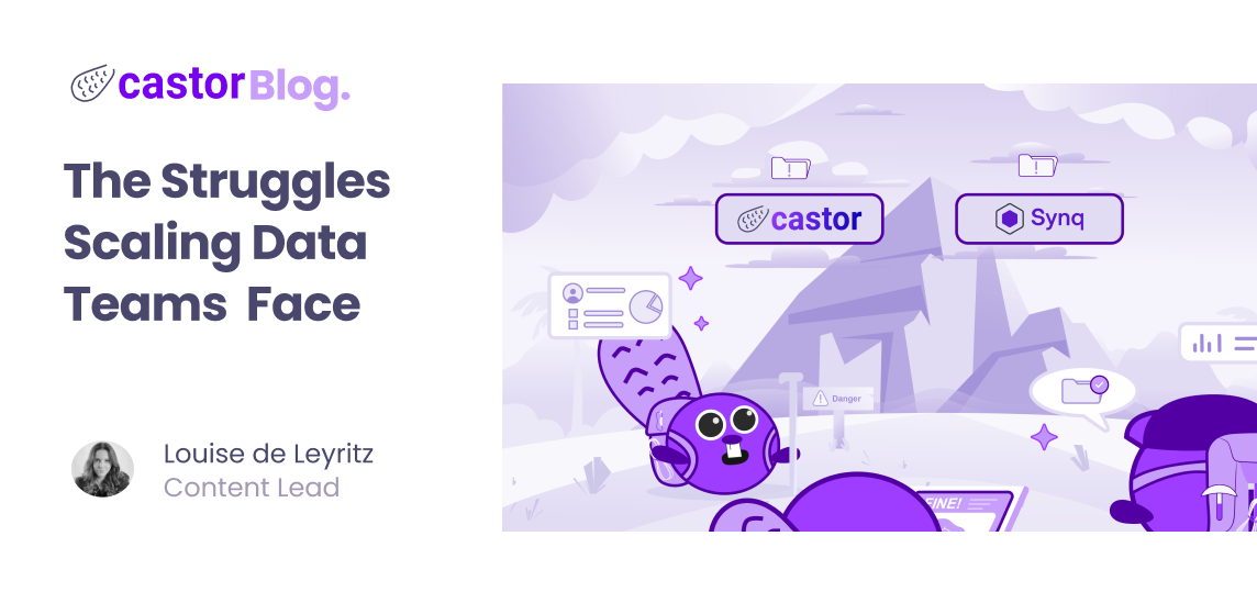 The Struggles Scaling Data Teams Face - Castor Blog