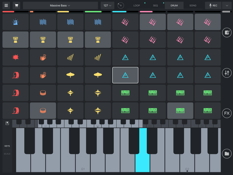 Remixlive music creation app for iOS, Mac & Android