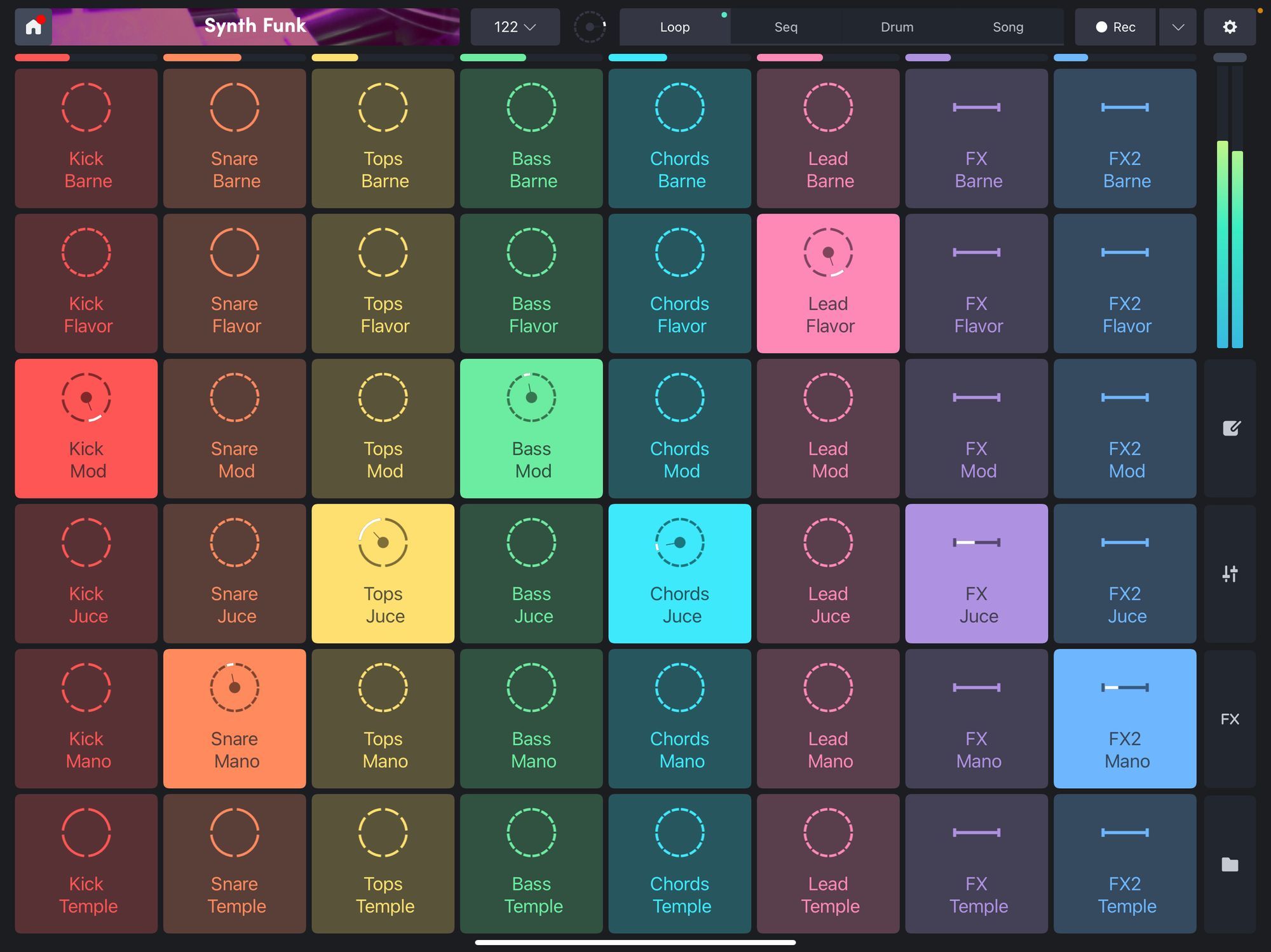 Remixlive music creation app for iOS, Mac & Android