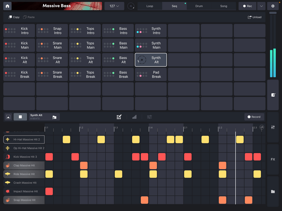 Remixlive music creation app for iOS, Mac & Android