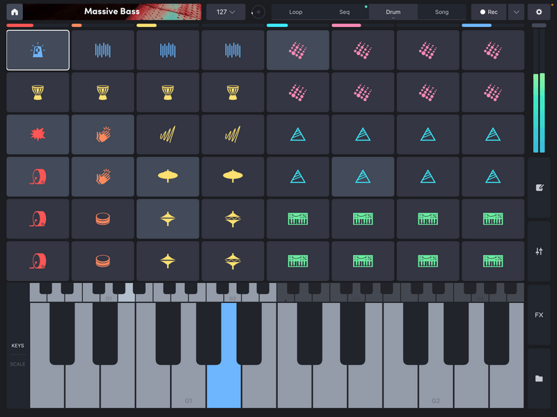 Remixlive music creation app for iOS, Mac & Android