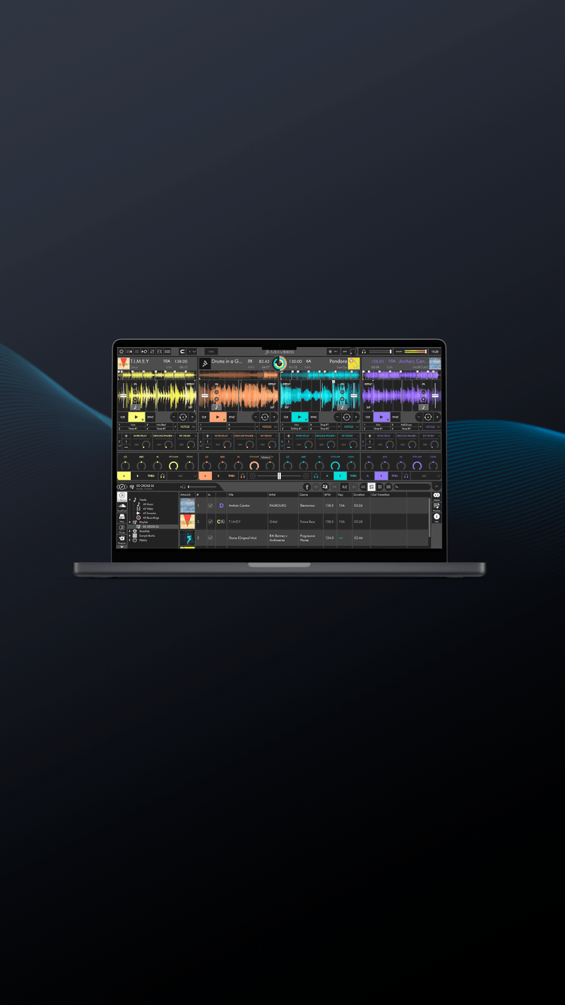 Cross DJ 4 - The upgraded DJ experience for Mac & PC