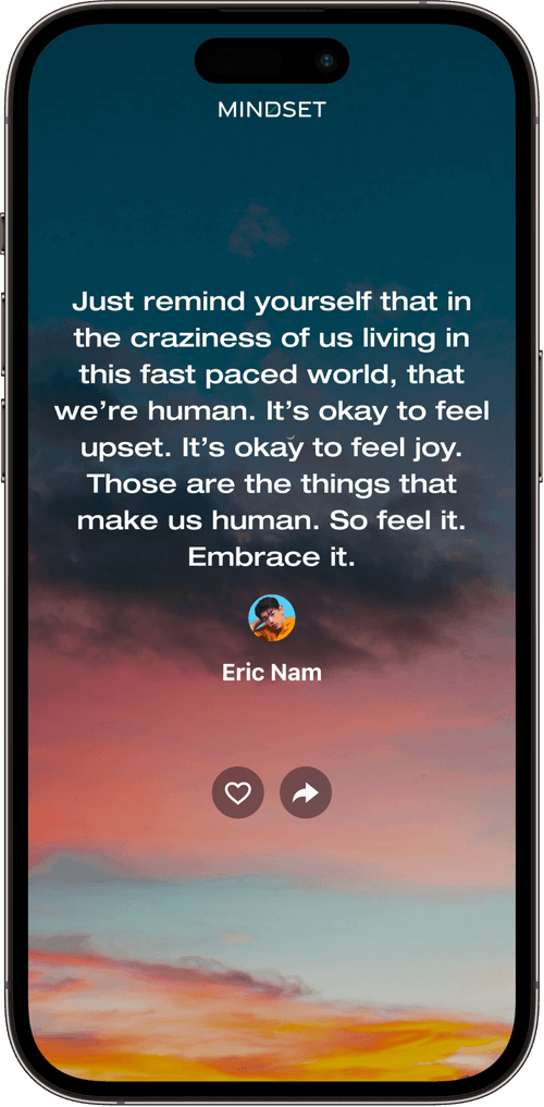 Mindset | Daily Self-Care App