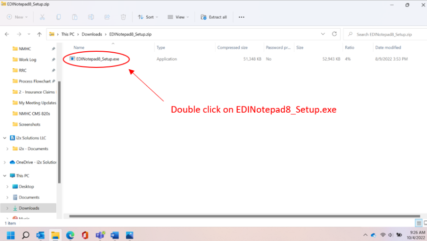 How to Install EDI Notepad