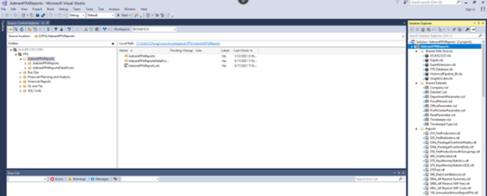 Comparing Report Builder and Microsoft Visual Studio