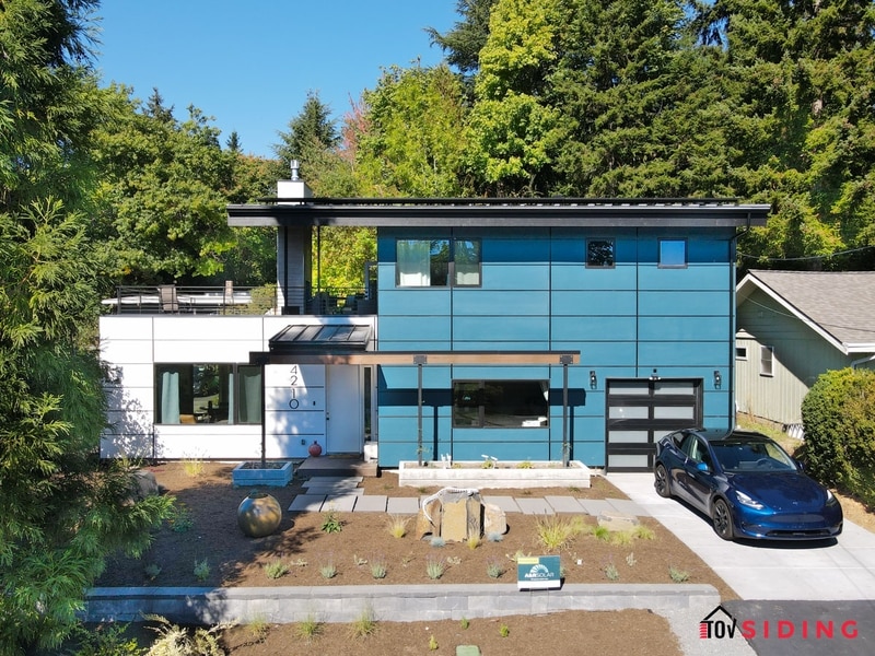 Rustic Contemporary Cabin-like Siding | TOV Siding