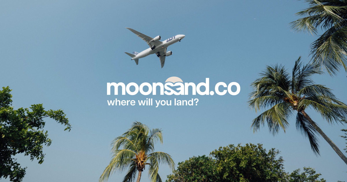 Moonsand — Cheap Flights & Hotels, Airline Tickets & Airfare Deals