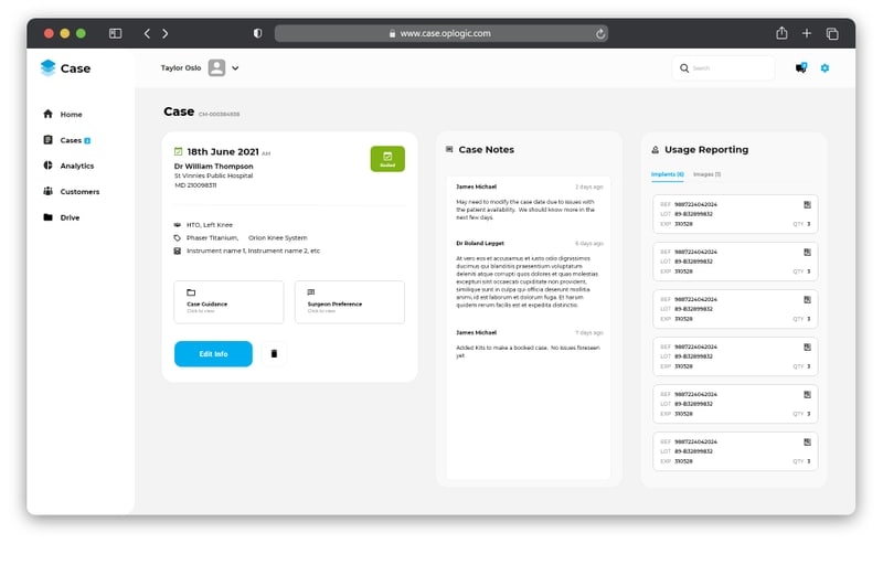 Case | Surgical Case Management