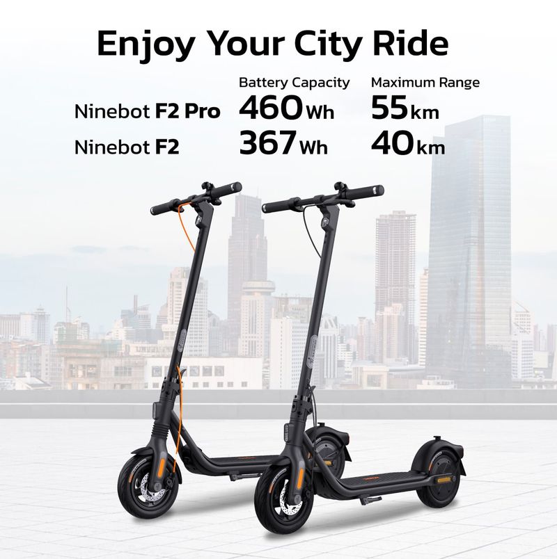 Ninebot by Segway KickScooter F2 Series