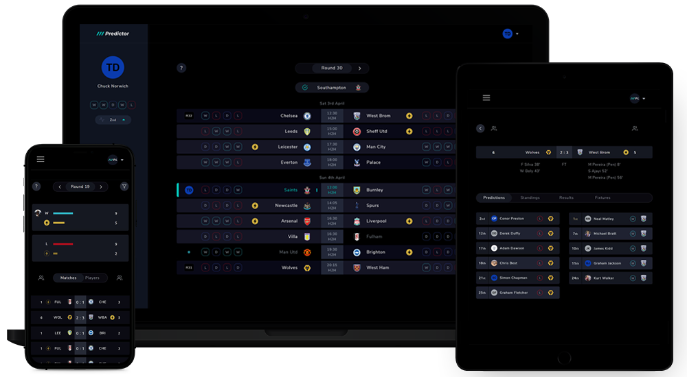 Predictor League - Premier League Predictor Game