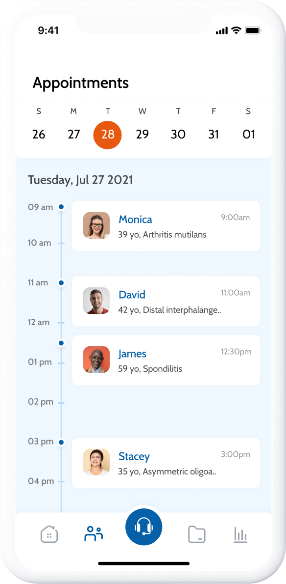 Novartis PsA Program — Mobile App UI/UX Design by Ravijune