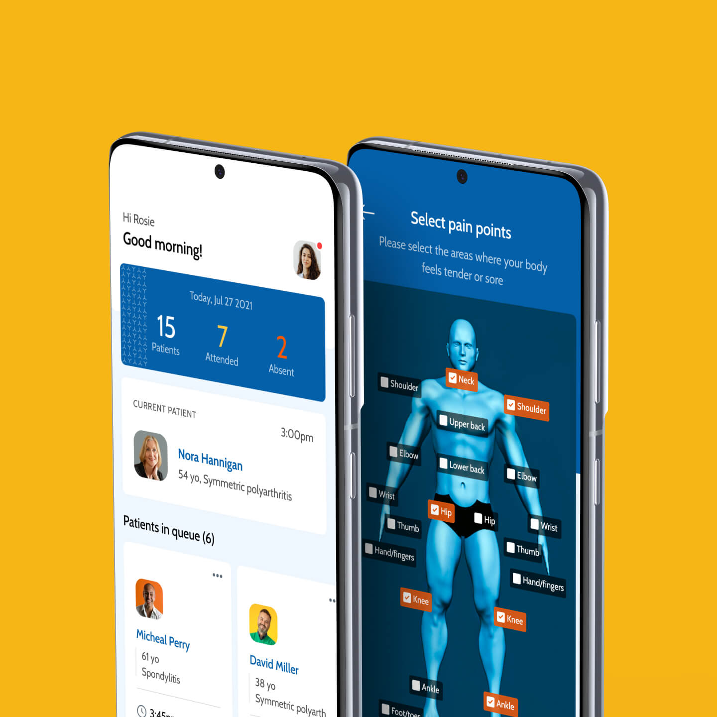 Novartis PsA Program — Mobile App UI/UX Design by Ravijune
