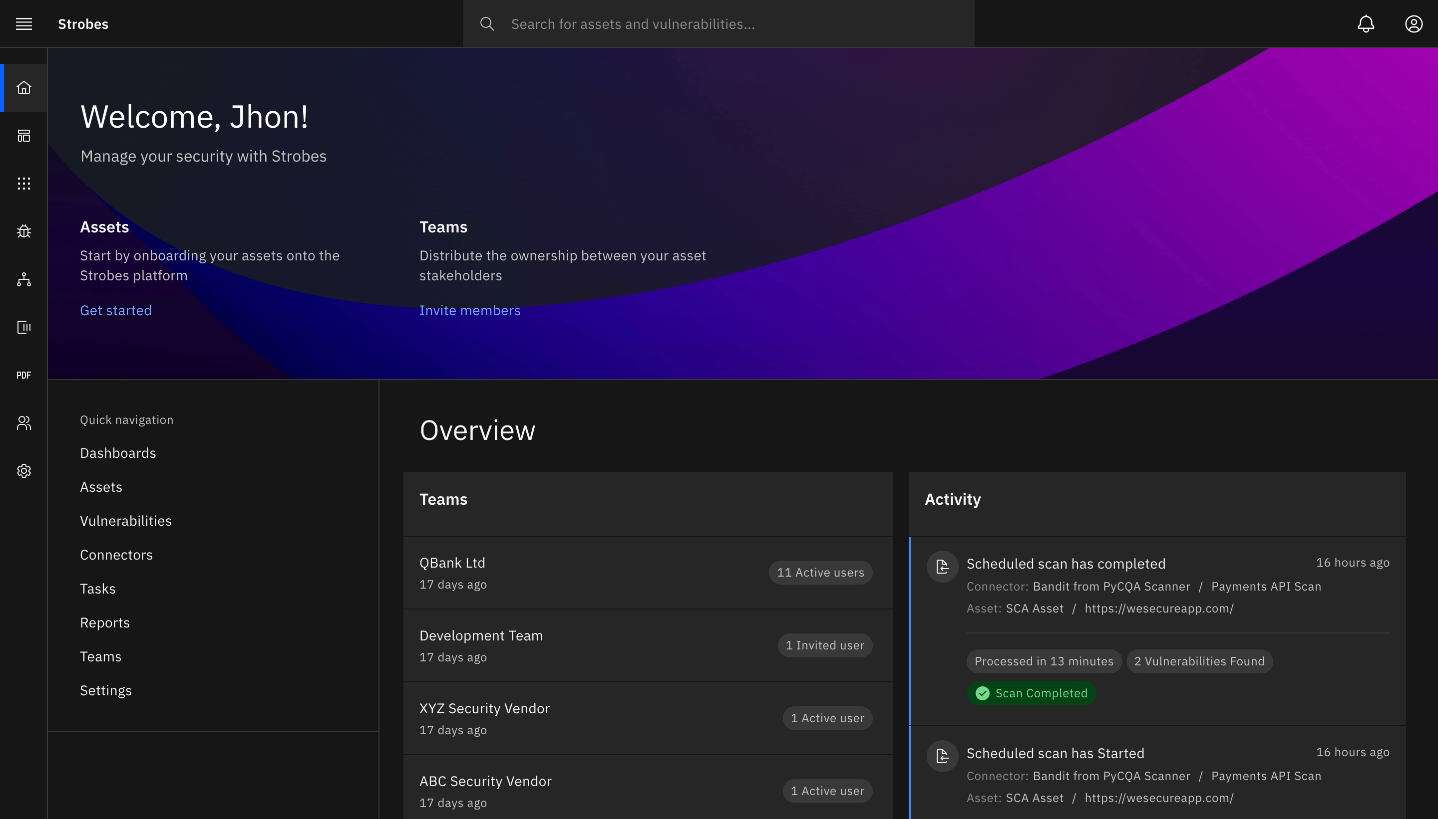 Strobes Security : Risk Centric Vulnerability Management Platform