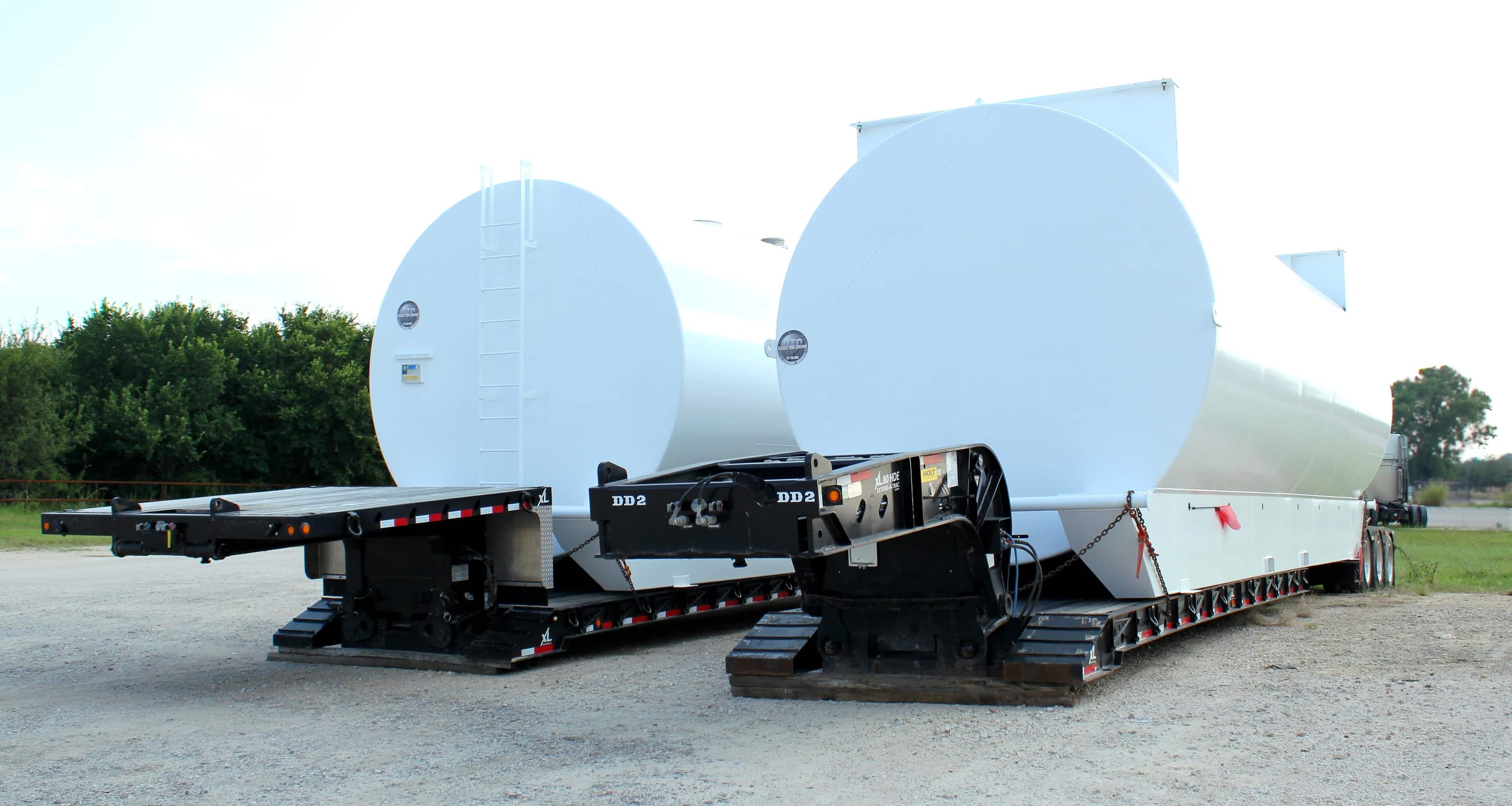 Removable Gooseneck (RGN) Trailer Trucking Service | Cowtown Express