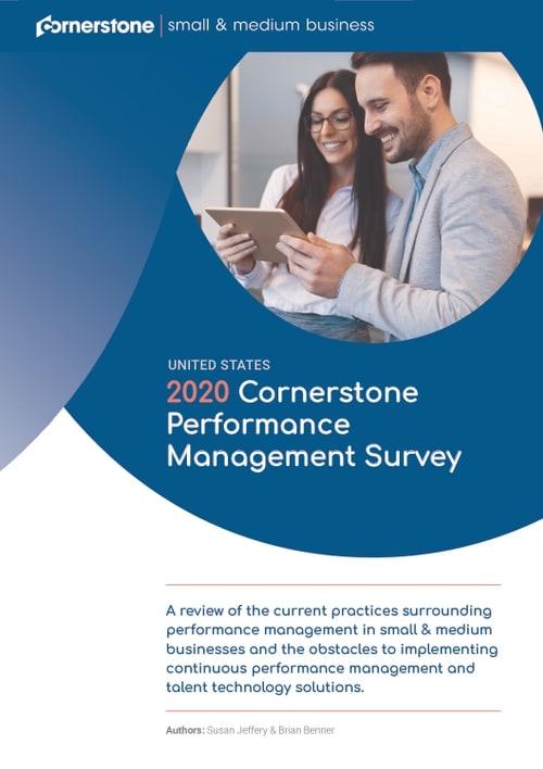 2020 Cornerstone Performance Management Survey | TechContentHub