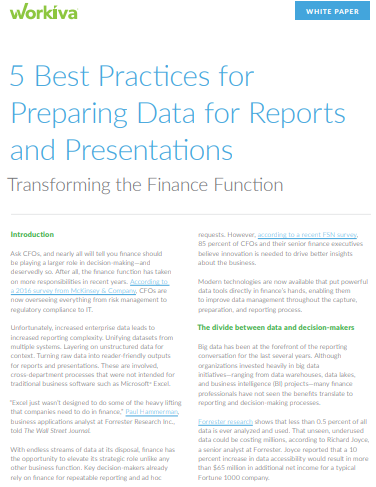 5 Best Practices for Preparing Data for Reports and Presentations ...