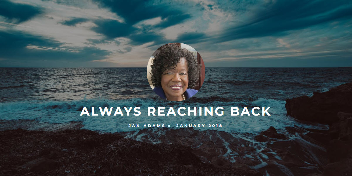 Jan Adams: Always Reaching Back | Profiles in Success