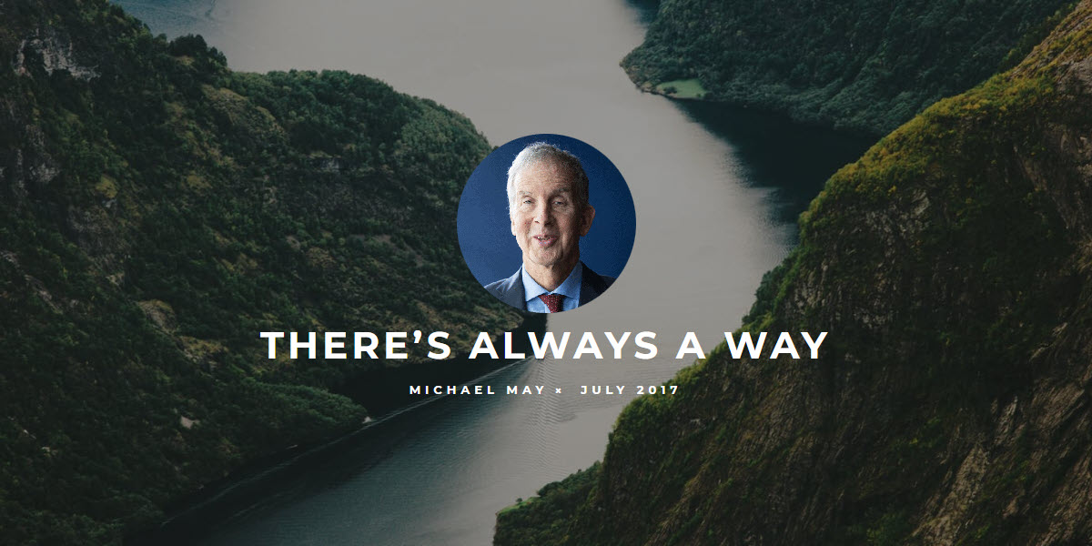 Michael May: There's Always a Way | Profiles in Success