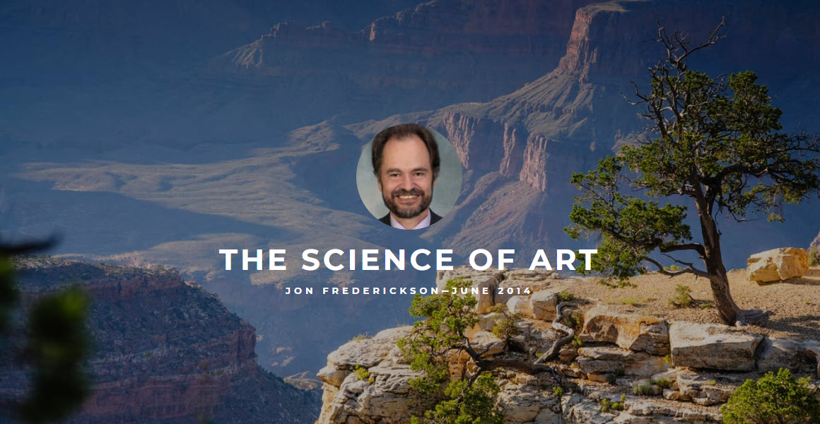 Jon Frederickson: The Science of Art | Profiles in Success