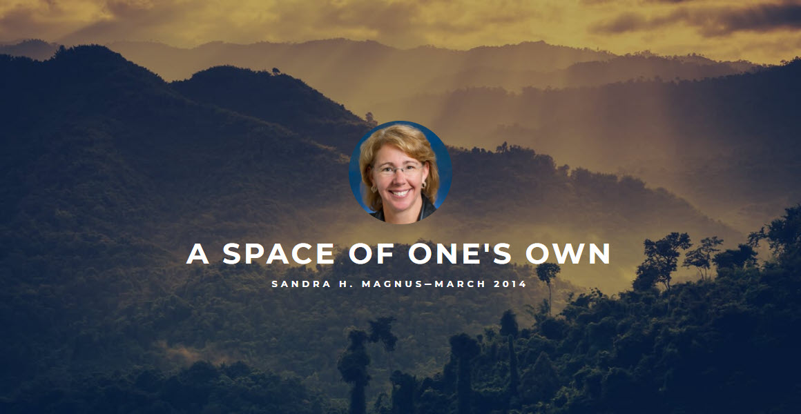 Sandra H. Magnus: A Space of One's Own | Profiles in Success