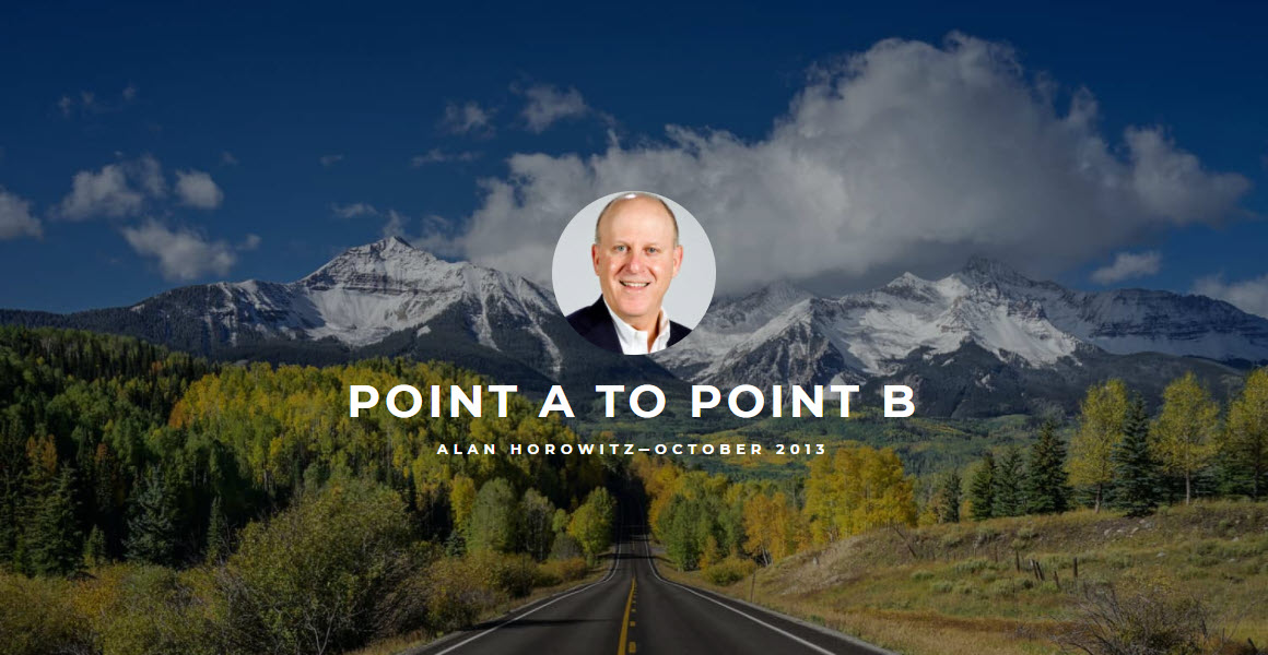 Alan Horowitz: Point A to Point B | Profiles in Success